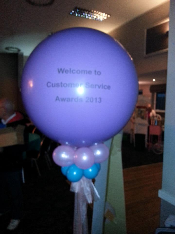 Awards ceremony - Cardiff Balloons