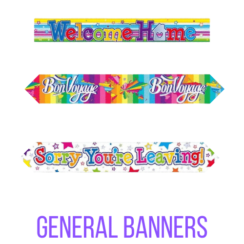 General Banners | Cardiff Balloons | Cardiff Balloon and Party Shop