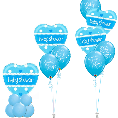 Blue Baby Shower Balloons | Cardiff Balloons | Gender