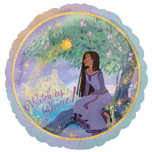 Disney Wish Foil Balloon | Cardiff Balloons | Helium Balloons